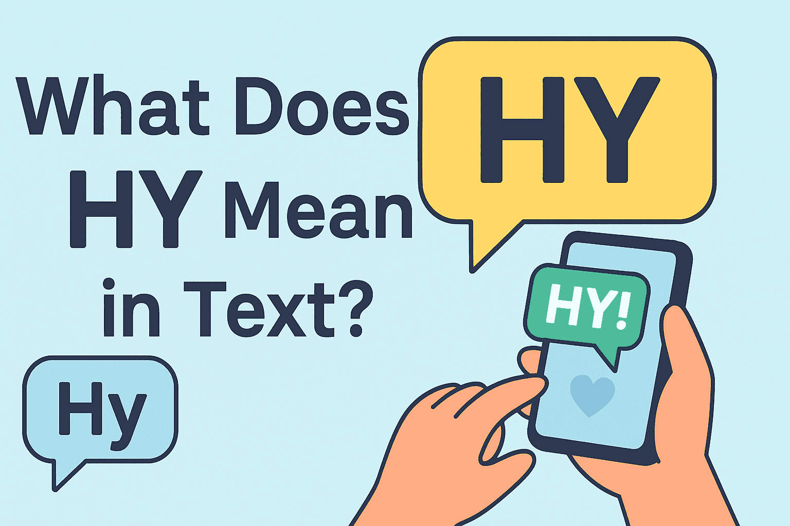What Does “HY” Mean in Text (Meanings, Context, and Examples)