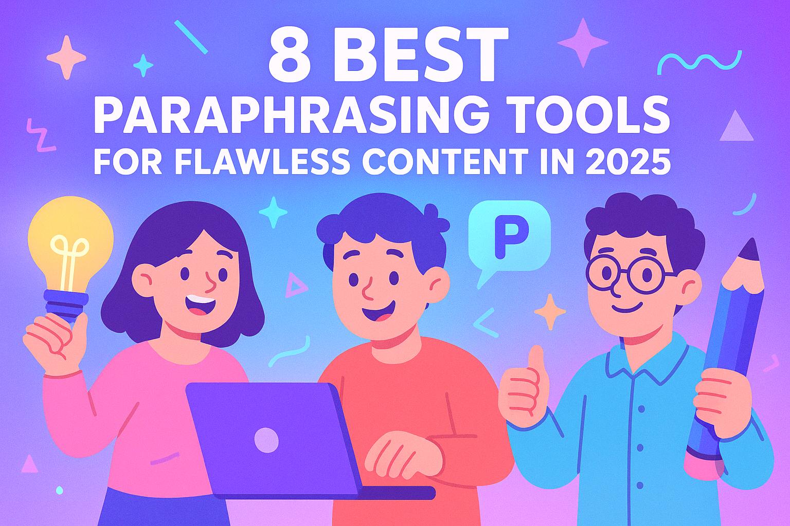 8 Best Paraphrasing Tools for Flawless Content in 2026