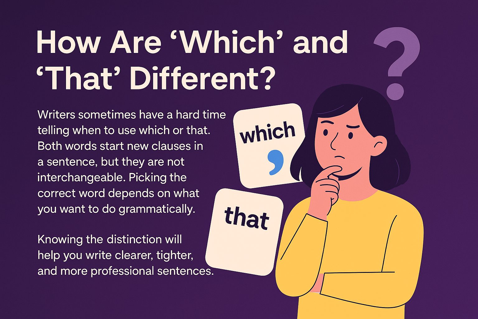 Comma before “which” vs. “that”: Rules, Examples, and Clear Writing Tips