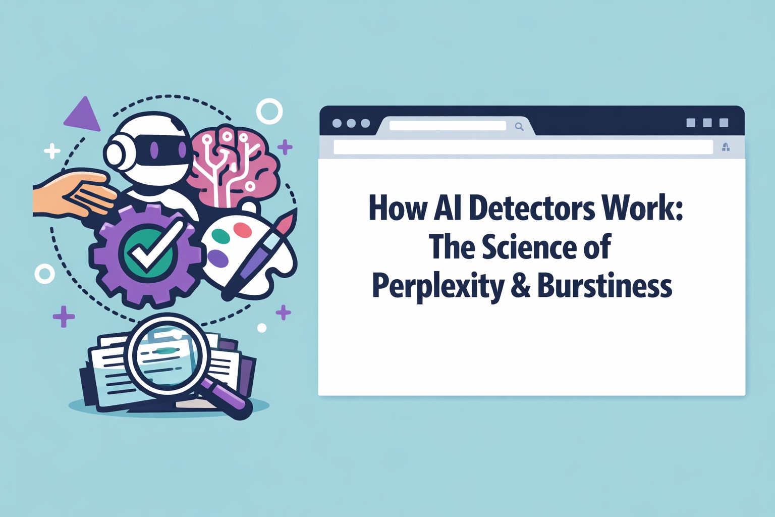 How AI Detectors Work: The Science of Perplexity & Burstiness