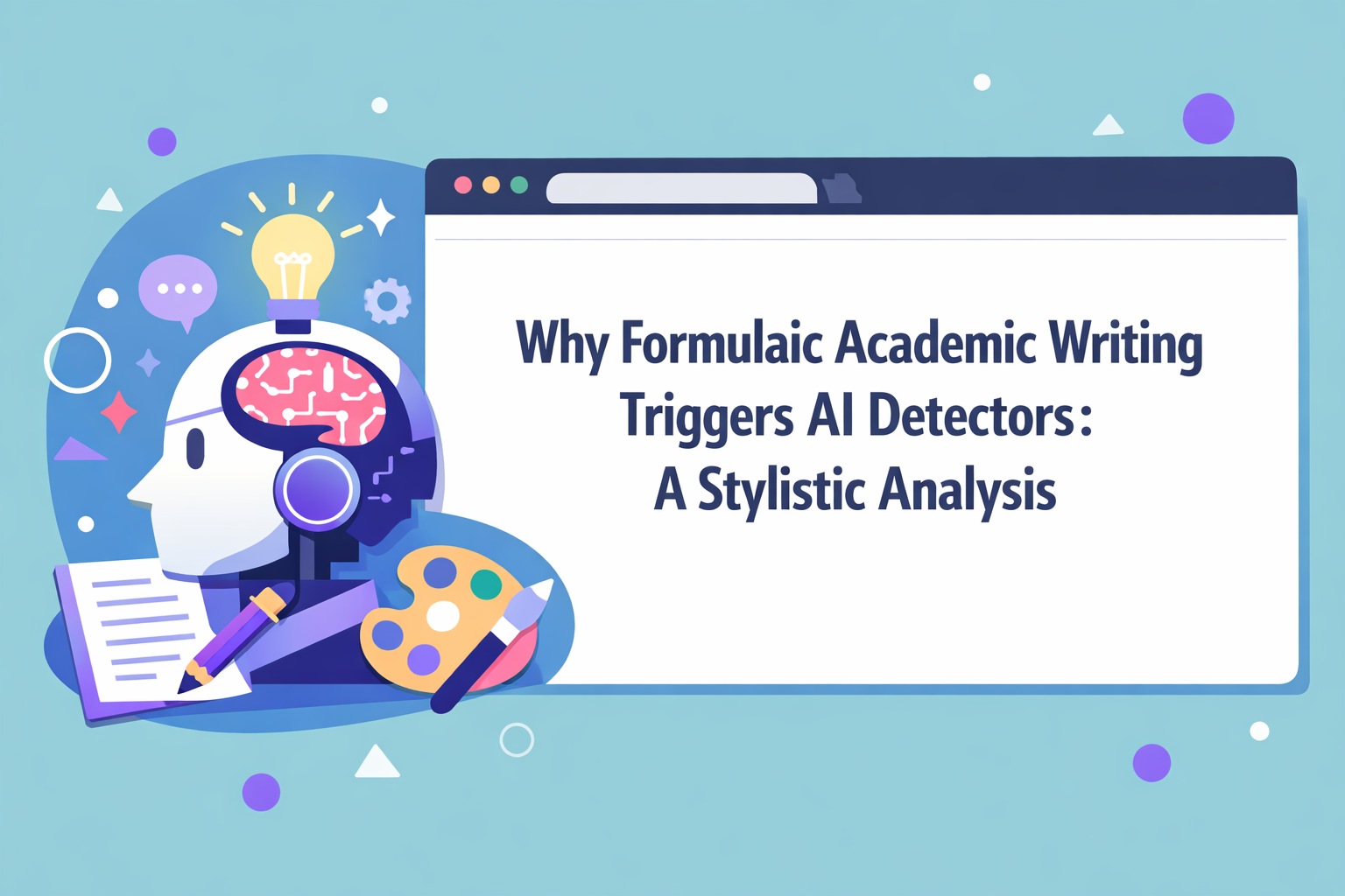 Why Formulaic Academic Writing Triggers AI Detectors: A Stylistic ...